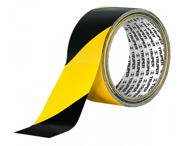 Cinta de precaución, 18m, amarilla